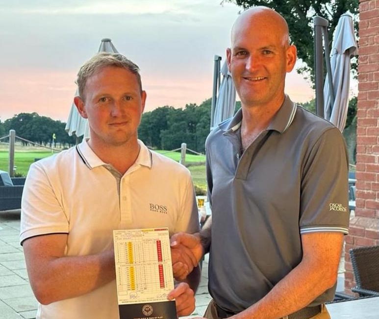 Huge Congratulations to Ryan! | Calderfields Hotel Golf & Country Club